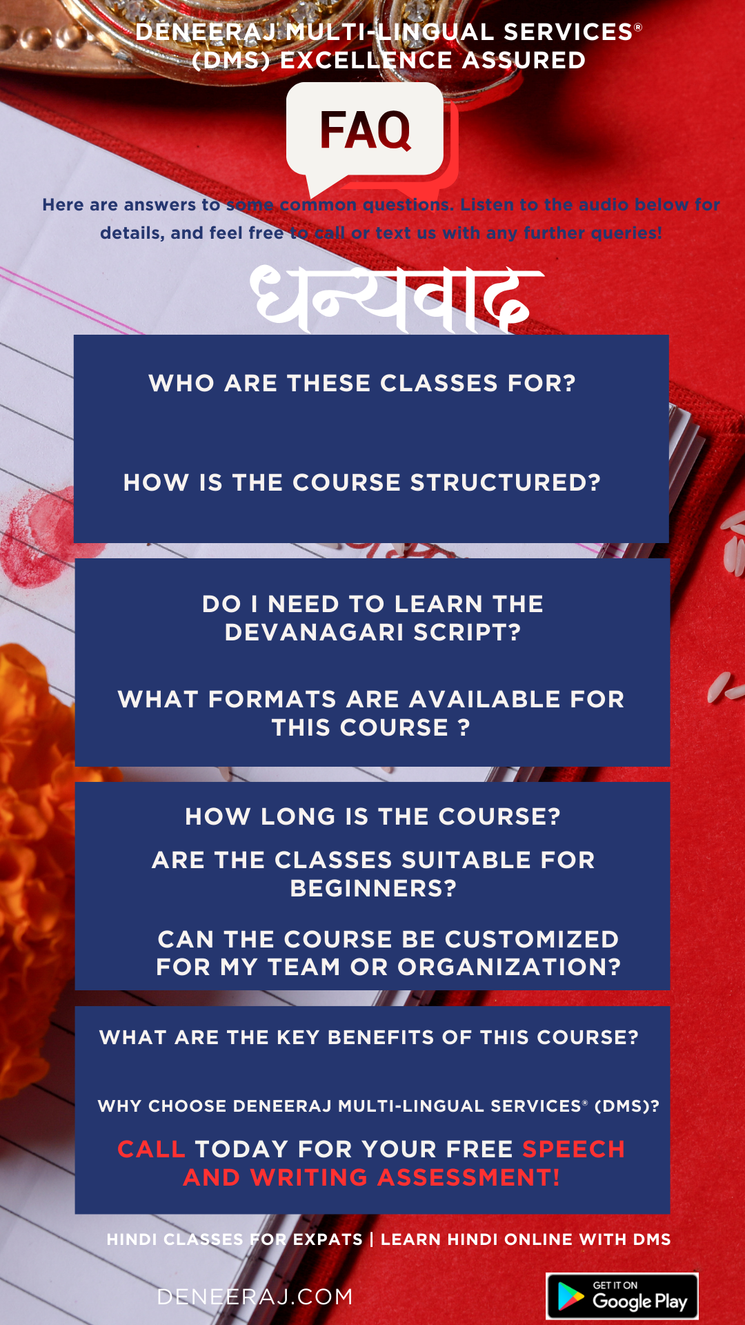 Hindi Online Courses for Foreigners | Hindi language classes for Expats ...